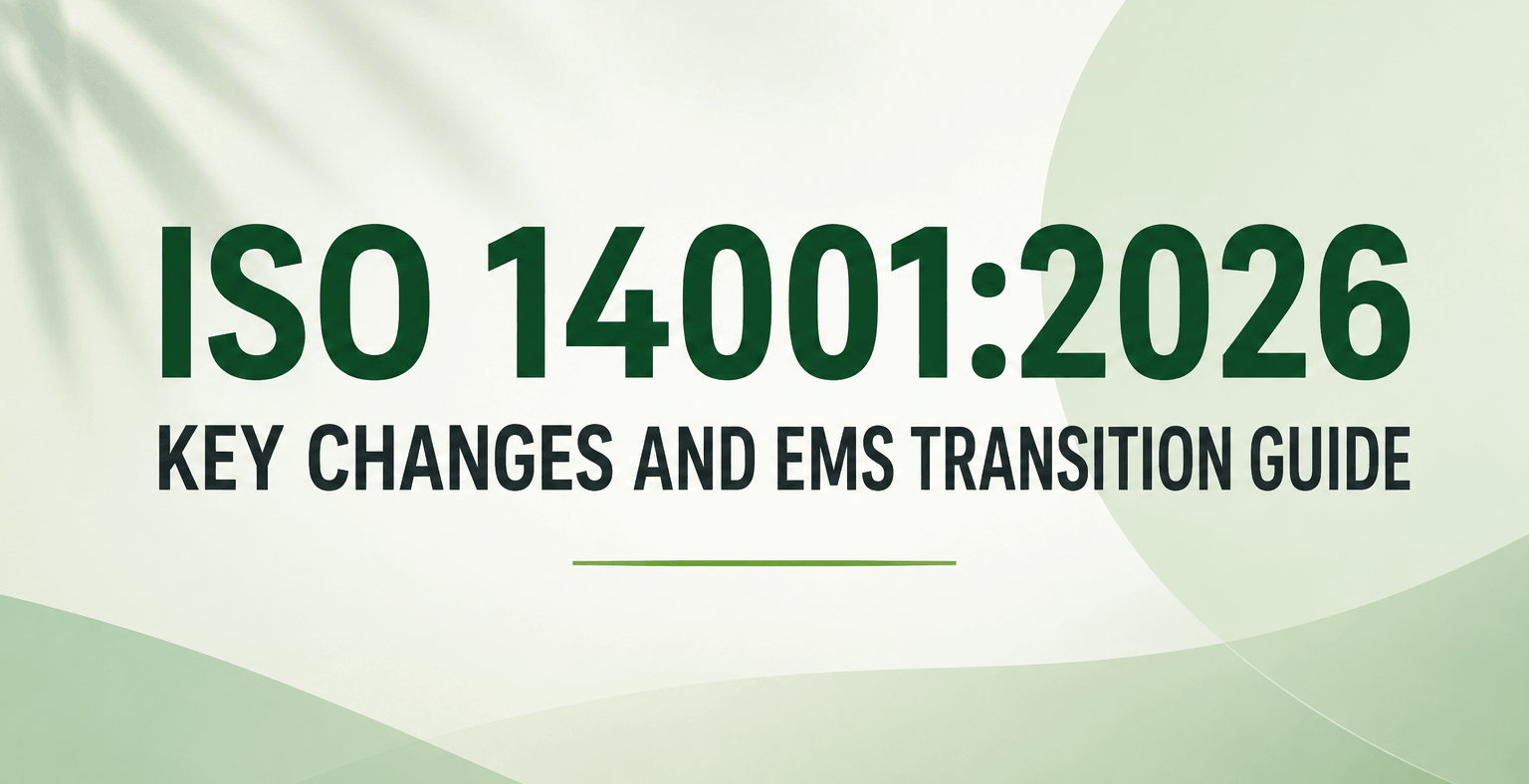 ISO 14001:2026 Key Changes and EMS Transition Guide